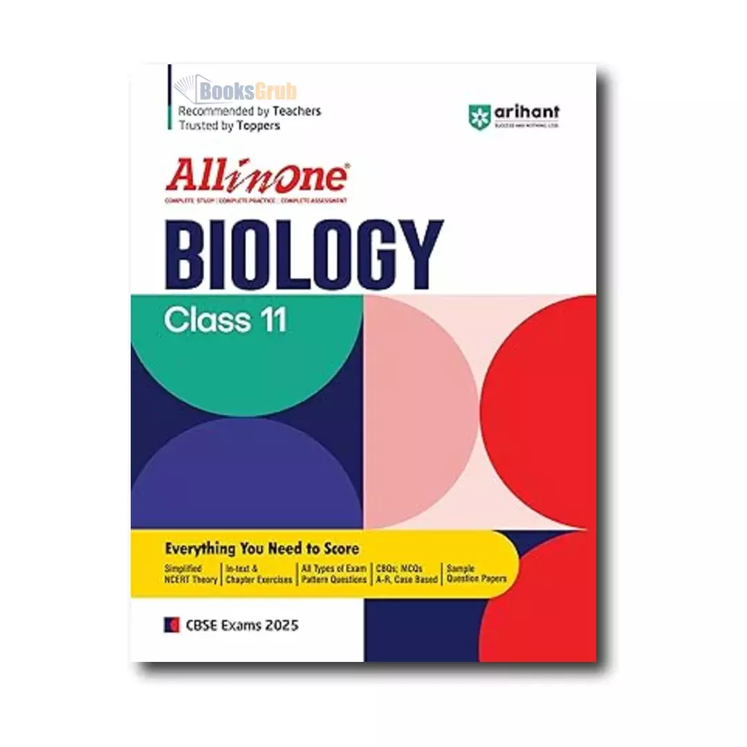 All In One BIOLOGY Class 11th For CBSE Exams 2025