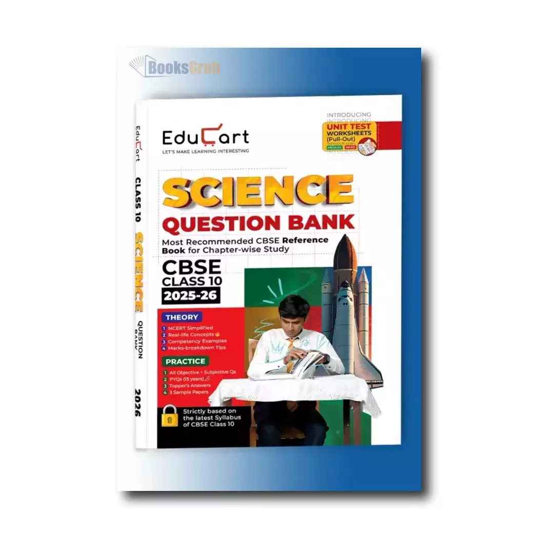 Educart Science Question bank for CBSE Class 10 (2025-26) Book at affordable price in India ...