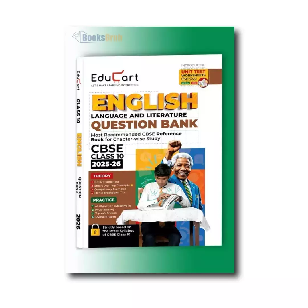 Educart English Question bank for CBSE Class 10 (2025-26) Book at ...