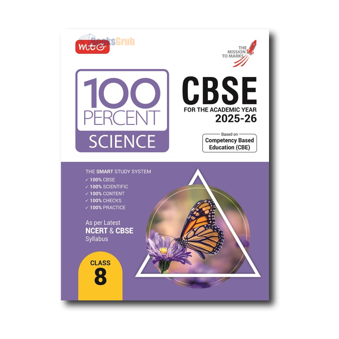 Buy CBSE 100 Percent Class 8 Science Book for 2025-26 Exam | Based on ...