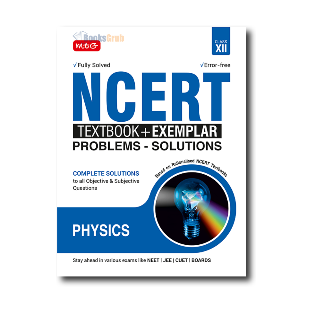 Buy NCERT Textbook + Exemplar Problem Solutions Physics Class 12 Book Online