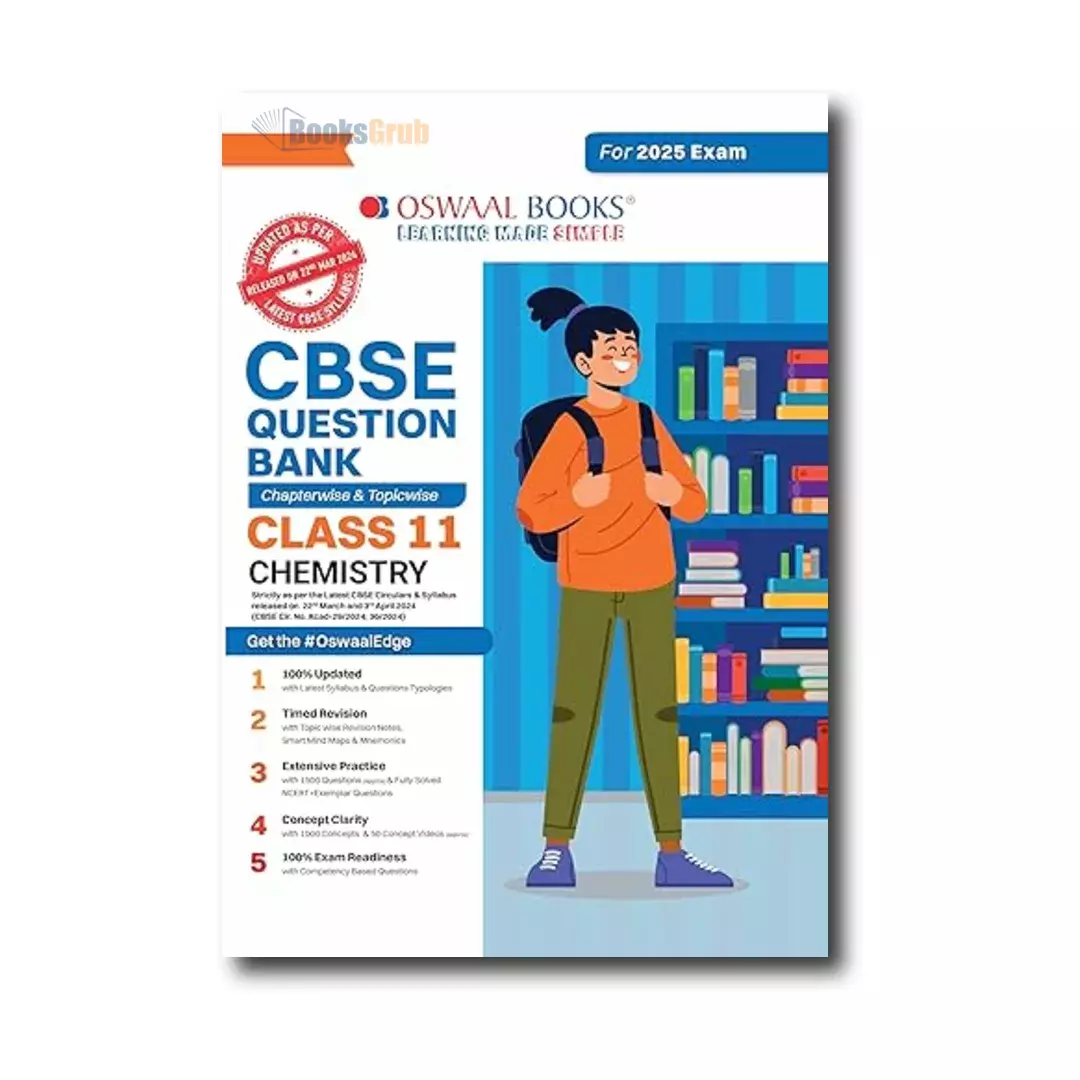 Oswaal CBSE Question Bank Class 11 Chemistry, Chapterwise and Topicwise ...
