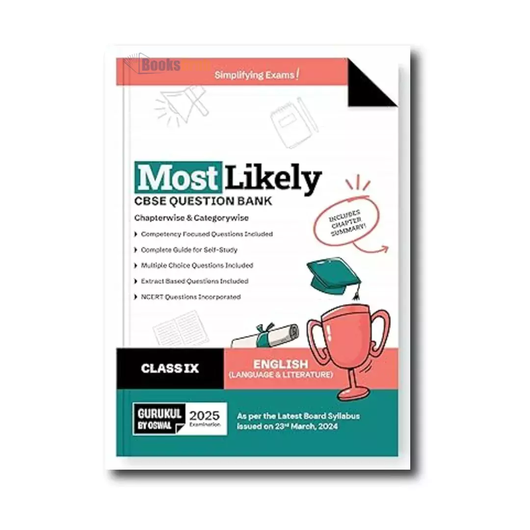 Gurukul By Oswal English (Language & Literature) Most Likely CBSE Question Bank for Class 9 Exam ...