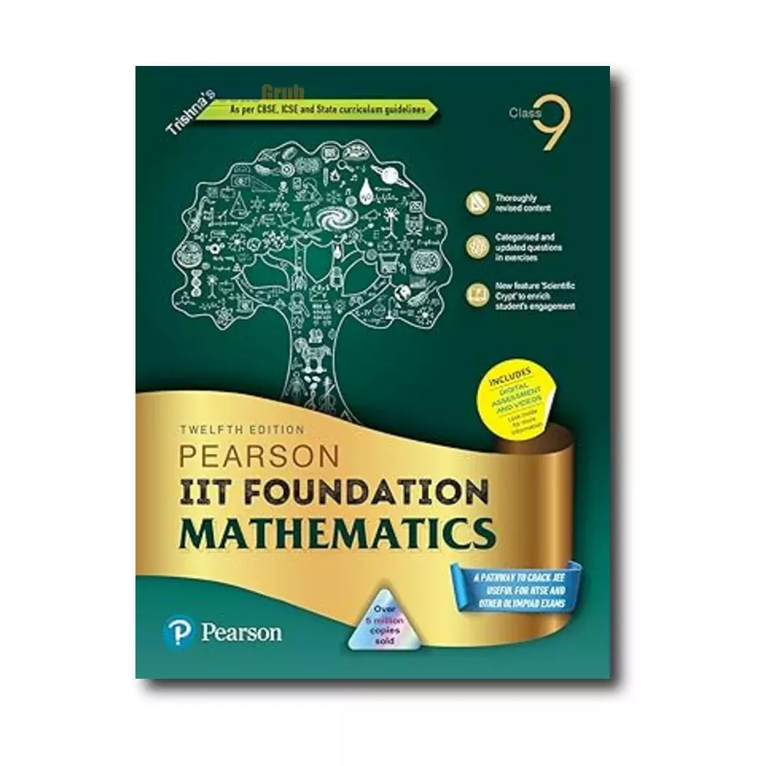 Pearson IIT Foundation'24 Mathematics Class 9, As Per CBSE, ICSE . For ...