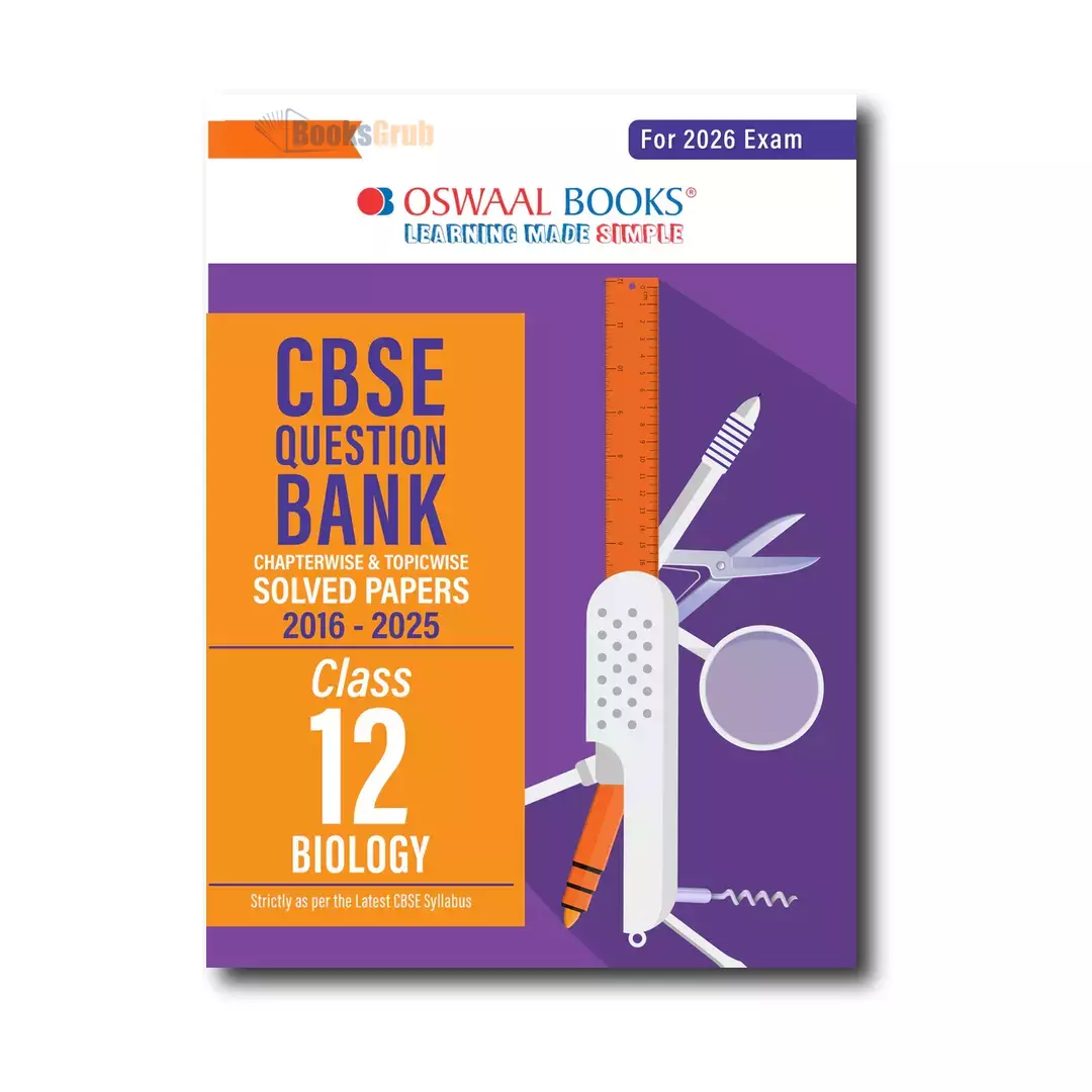 Oswaal Question Bank CBSE Class 12 Biology (2025-26) Book at affordable ...